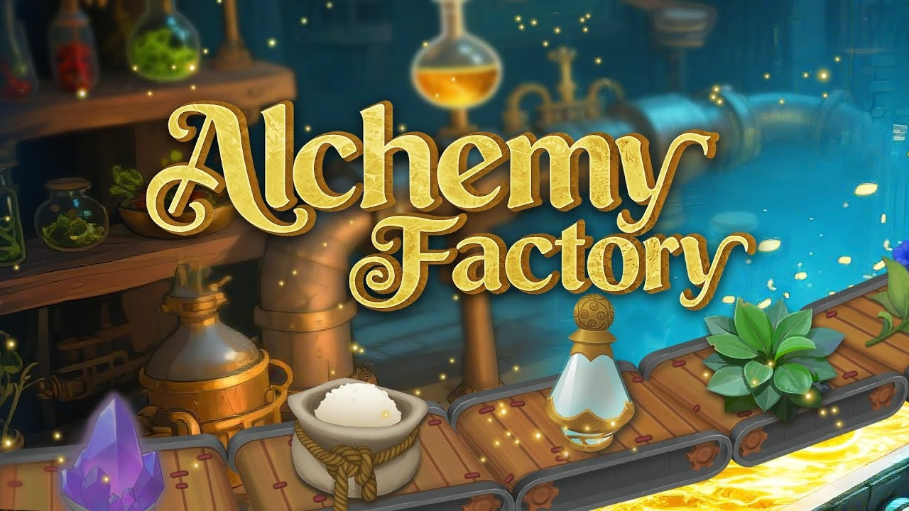 Preview Alchemy Factory : monter son usine de A à Z